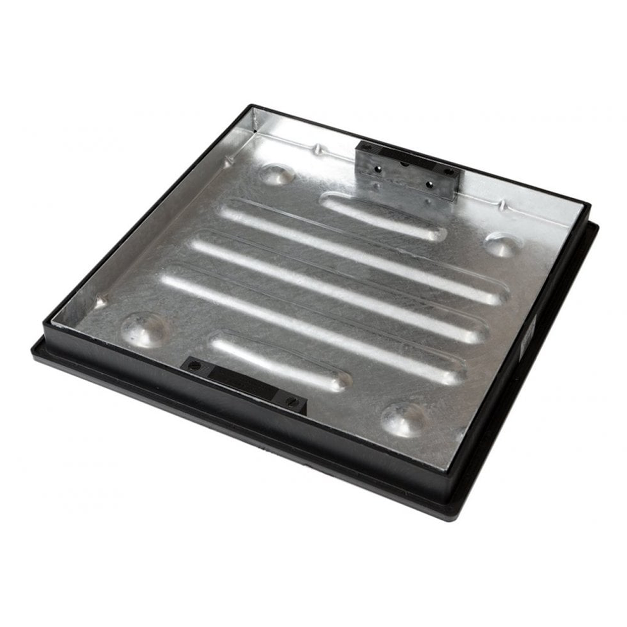 Recessed Cover and Frame 10T Steel SQ/RD - Resins R Us || Resin-Bound ...