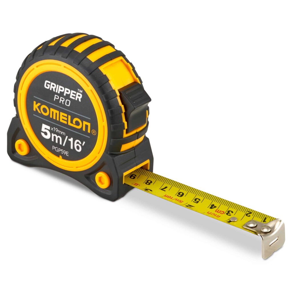Komelon Gripper Tape Measure 5m(16ft)/8m(26ft) - Resins R Us || Resin ...